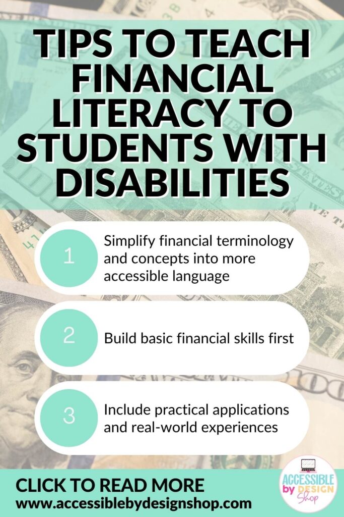 Teaching Financial Literacy to Secondary Special Education Students ...